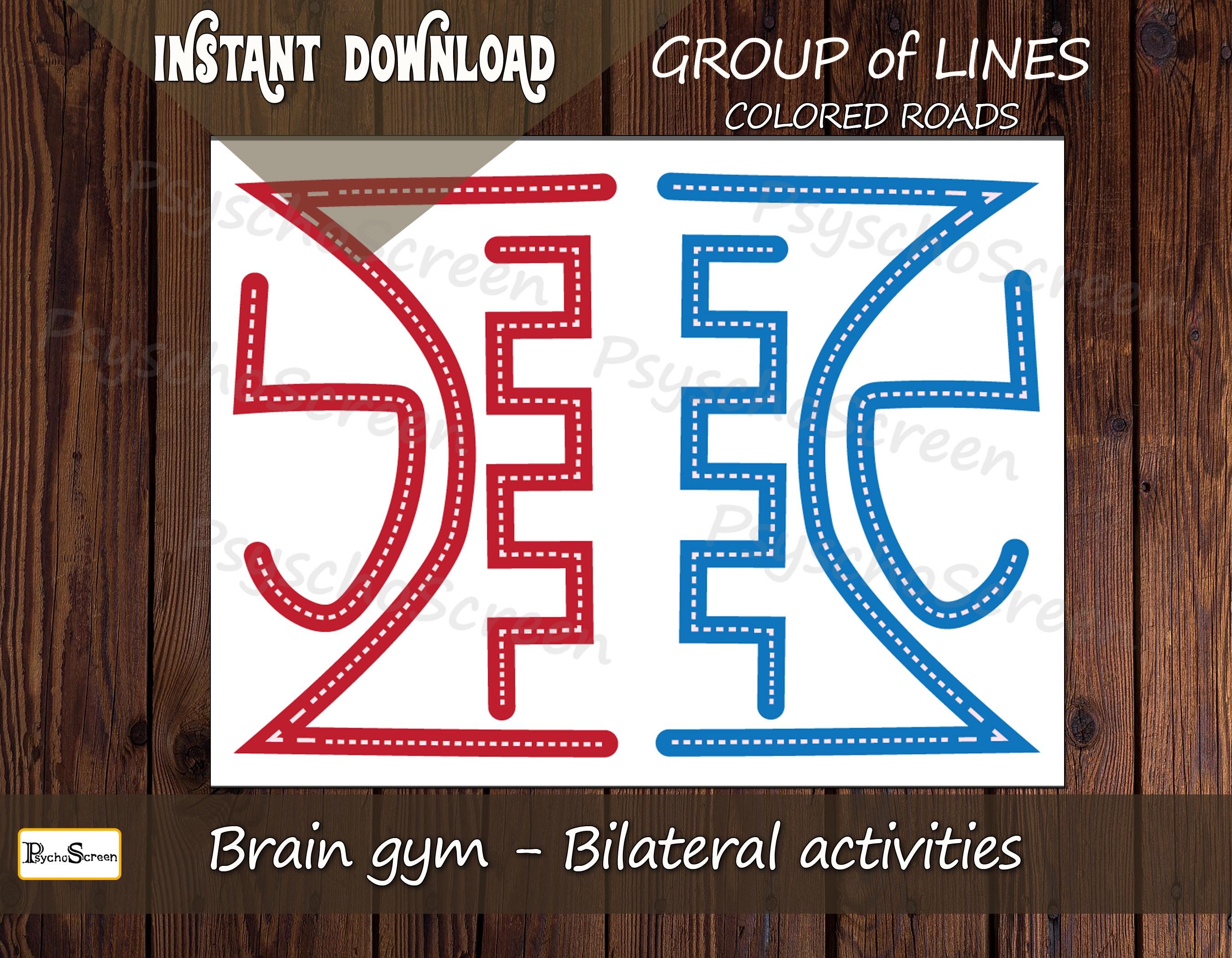 Neuro Gym Worksheets: Bilateral Coordination Activities for Kids (PDF ...