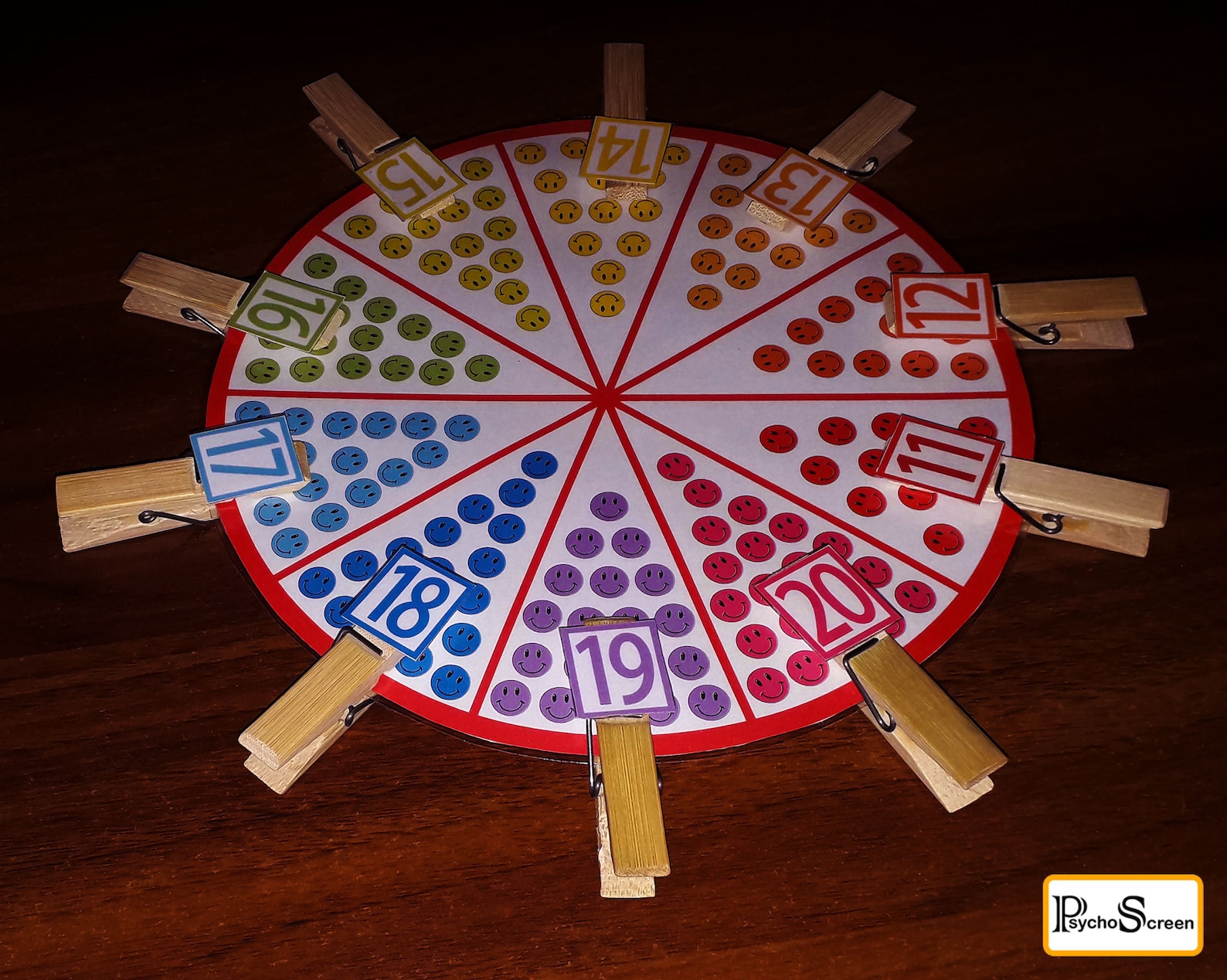 Number Matching Wheel Game: Montessori Learning Materials (digital ...
