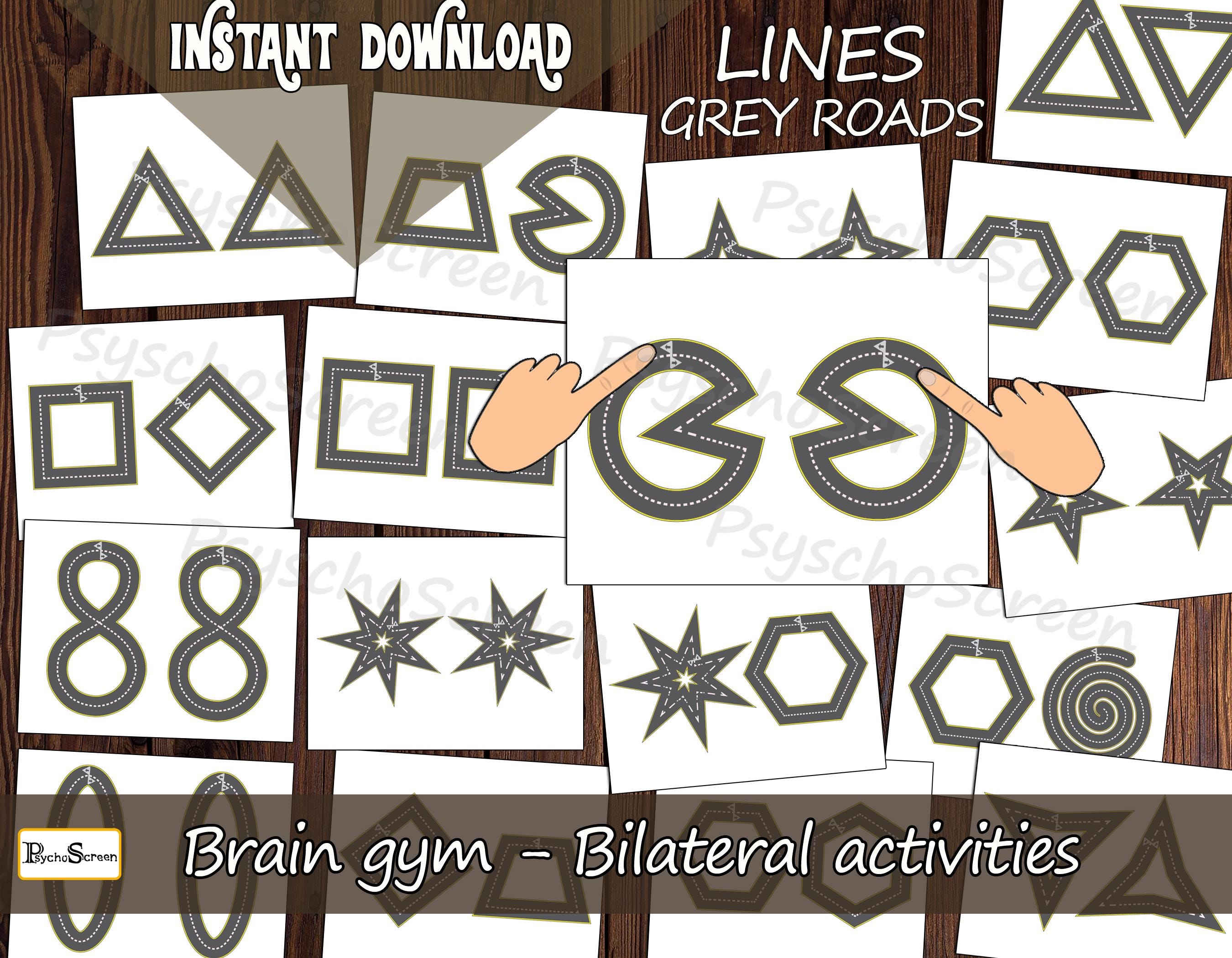 Forefinger Gym: Printable Brain Training Worksheets for Kids (digital ...