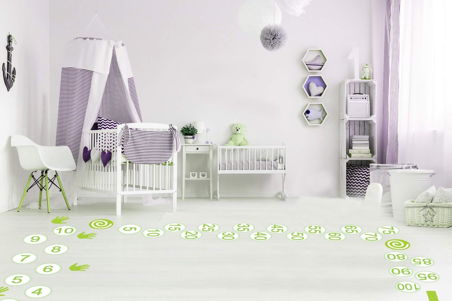 Numbers Sensory Path Math Hopscotch for Home Schools | Etsy