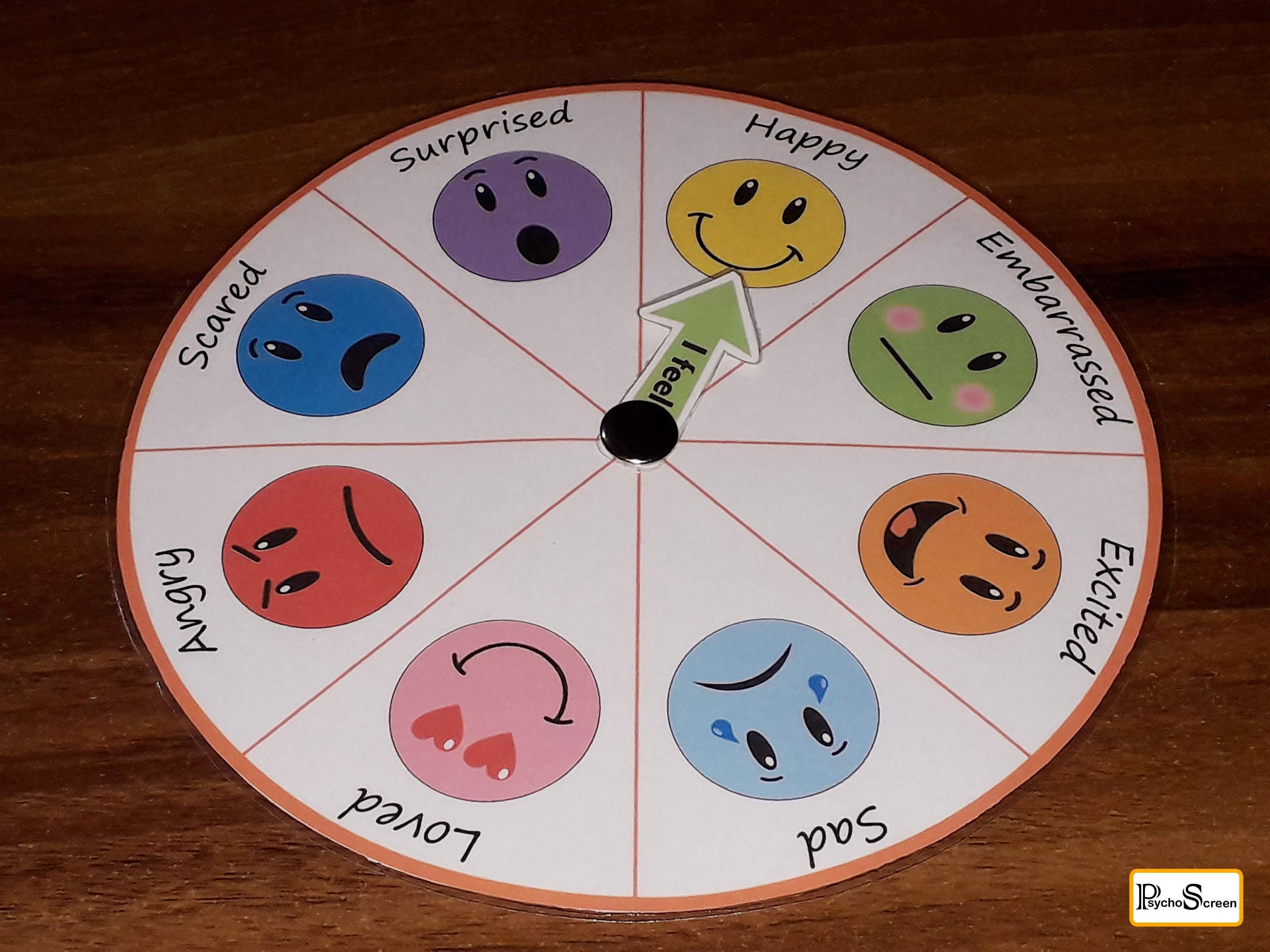 EMOTION Unit Study Emotionen Rad Gefühle Arbeitsblätter | Etsy