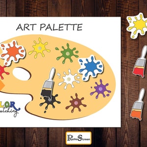 COLOR Unit Study MEGA Colors Bundle Set Printable Matching Game and 3 ...