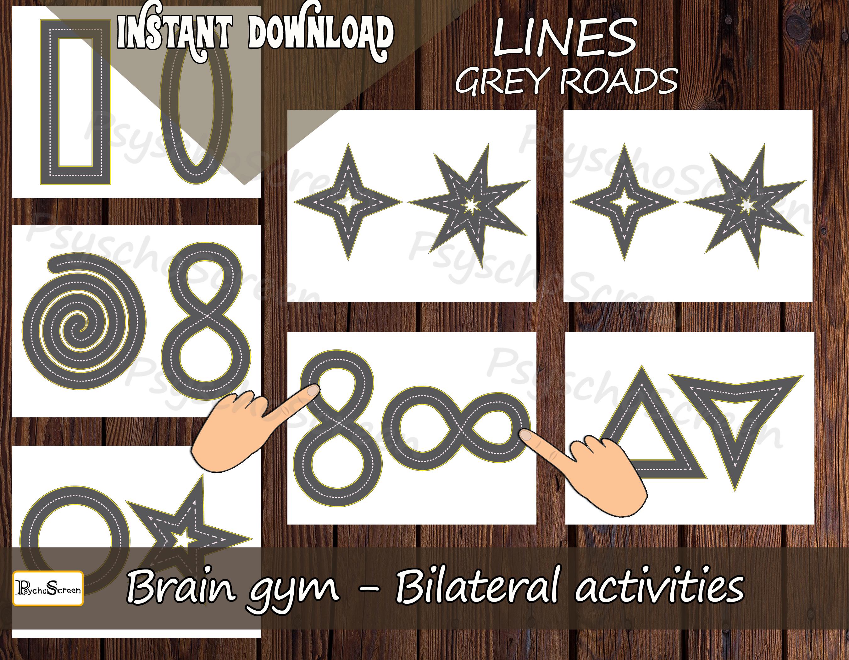 Forefinger Gym: Printable Brain Training Worksheets for Kids (digital ...