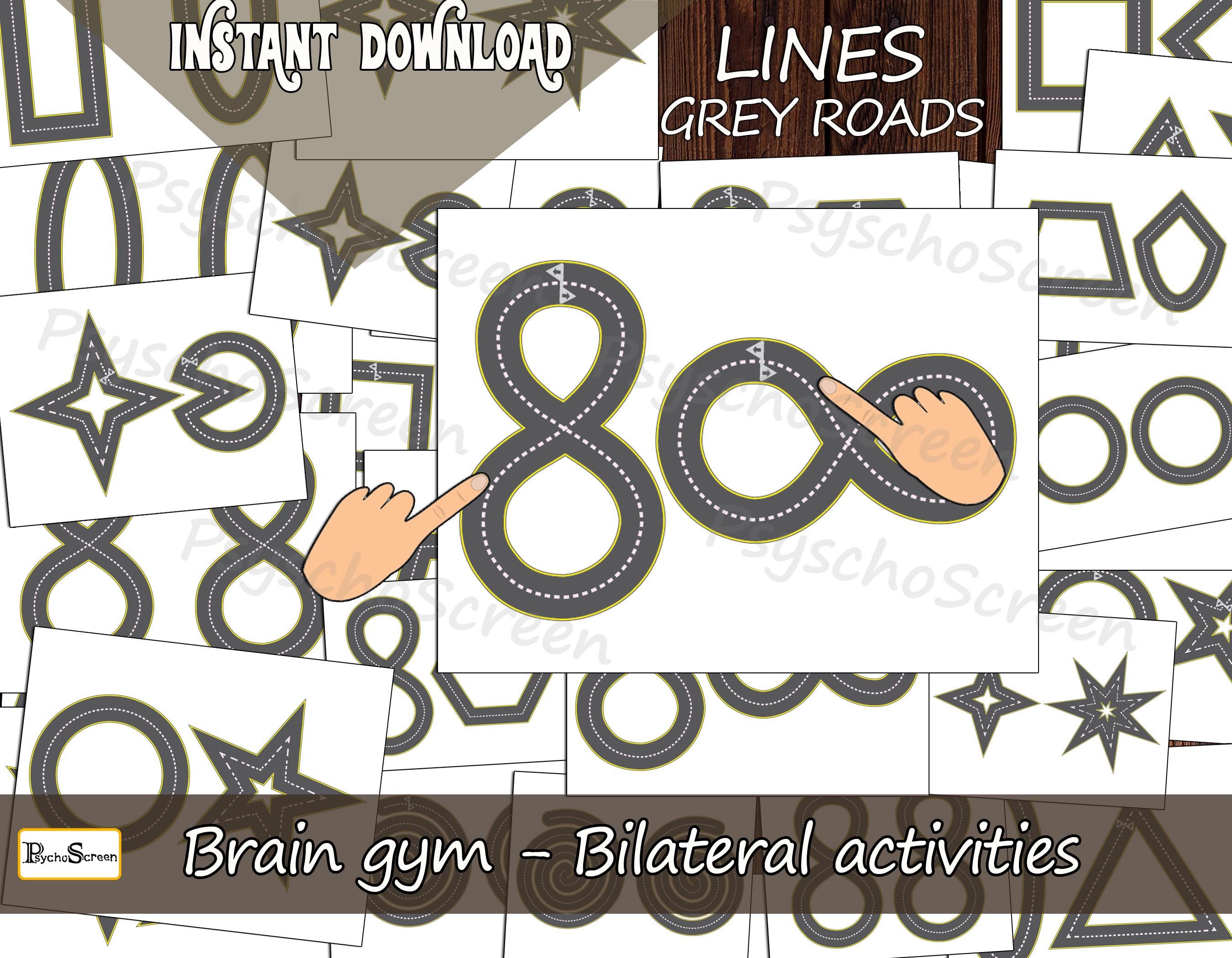 Forefinger Gym: Printable Brain Training Worksheets for Kids (digital ...