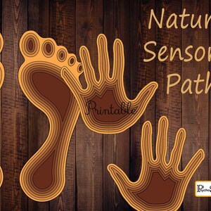 NATURE FOOT & HAND Sensory Path Bundle: Fall (autumn) Printable ...