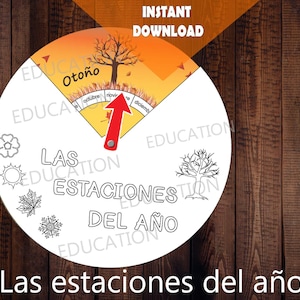 Las Estaciones Del Año - Primavera, Verano, Invierno, Otoño ...