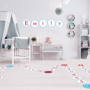 ABC Print UPPERCASE and Lowercase HOPSCOTCH Sensory Path for Floor ...