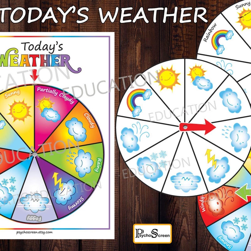 Weather Wheel - Etsy