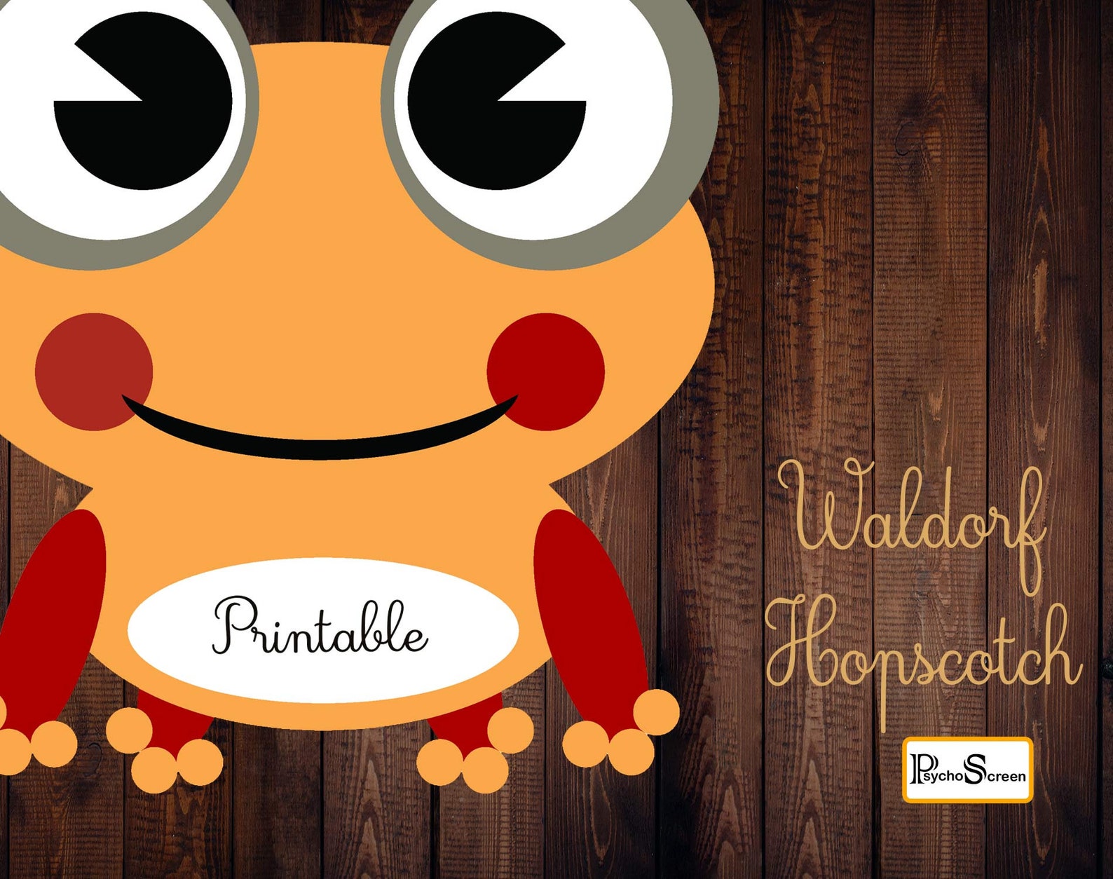 WOOD Sensory Path for Floor WOODY Hopscotch Tree Decals for - Etsy