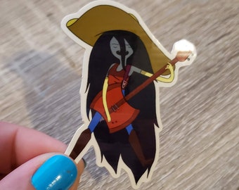 Marceline & Simon Adventure Time Vinyl Sticker Yin and Yang - Etsy