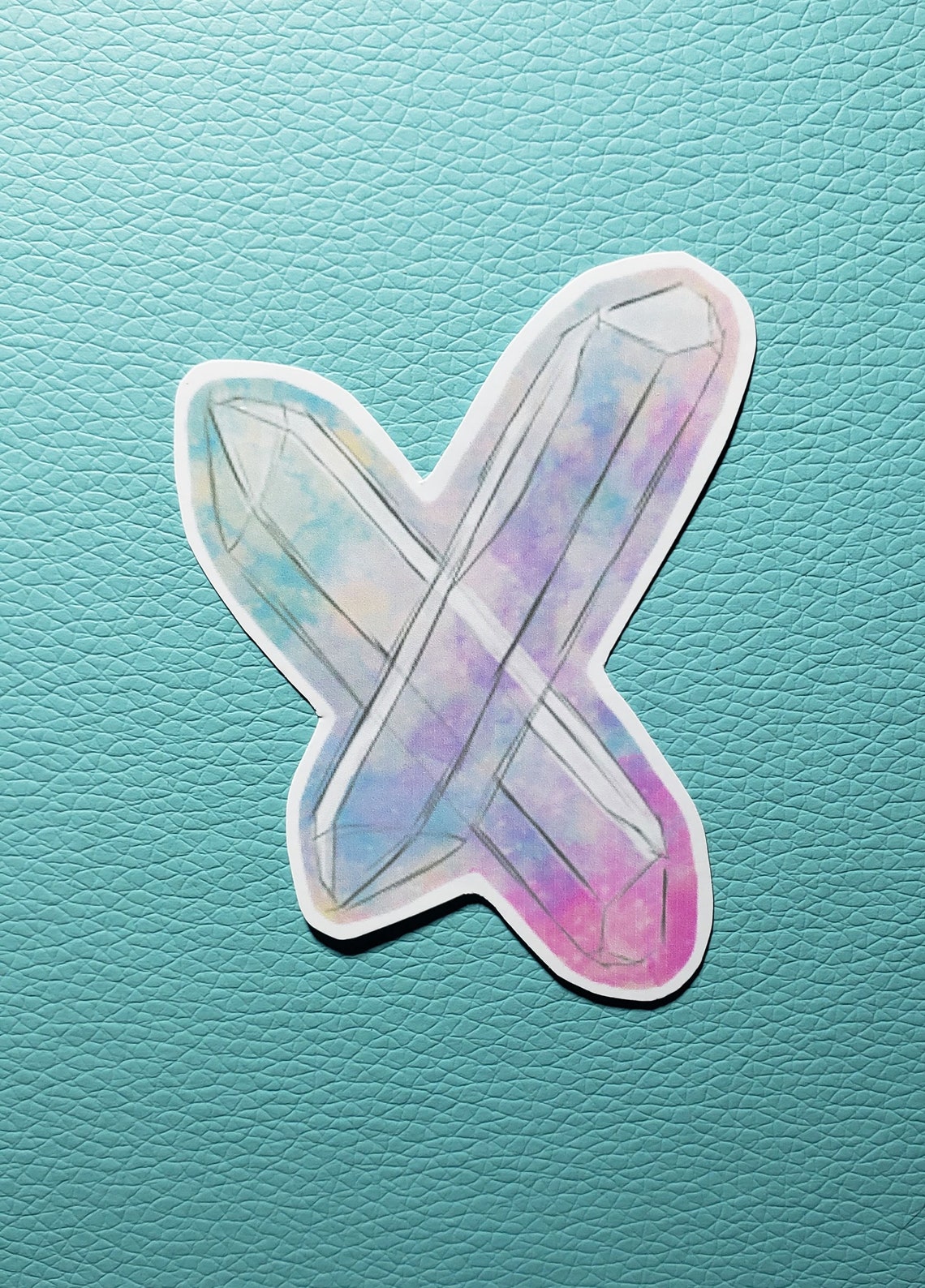 Crystal Sticker | Etsy