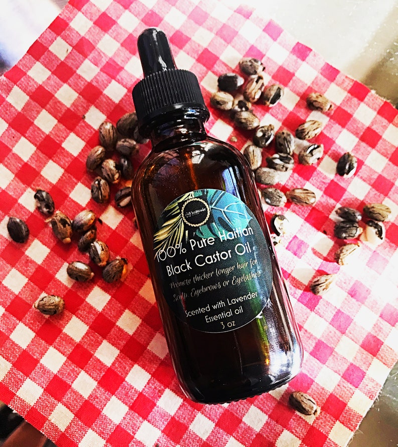 Pure Haitian Black Castor Oil 100% Unrefined Lwil Maskreti | Etsy