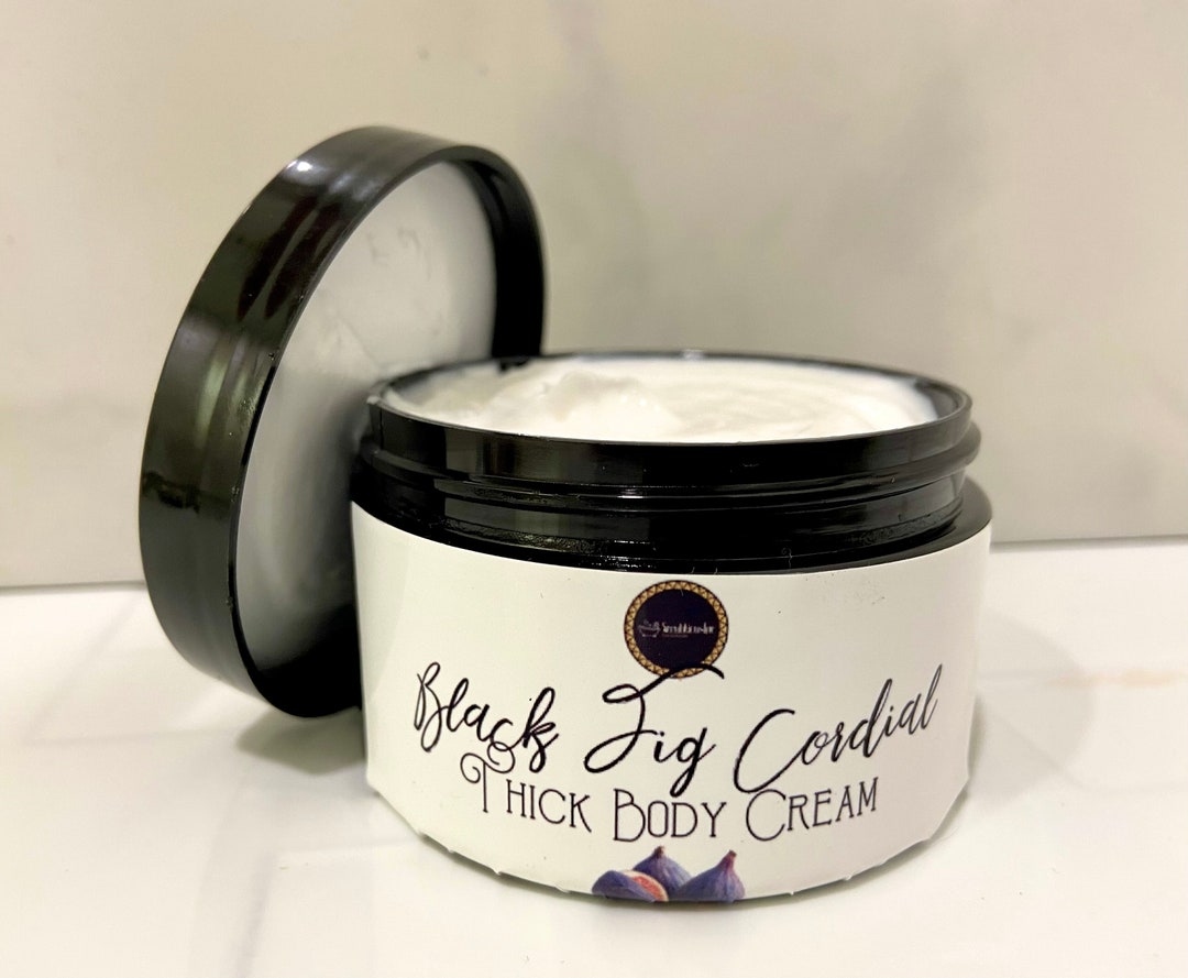 Black Fig Cordial Shea Butter Body Butter thick Body Cream - Etsy