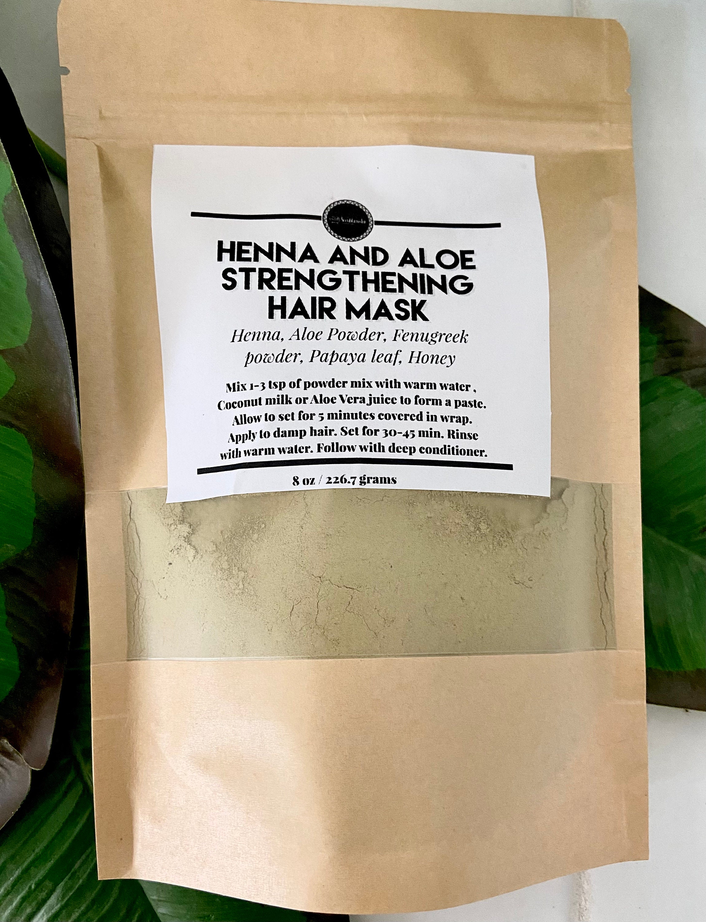 Henna and Aloe Strengthening Hair Mask Henna Hair Gloss - Etsy