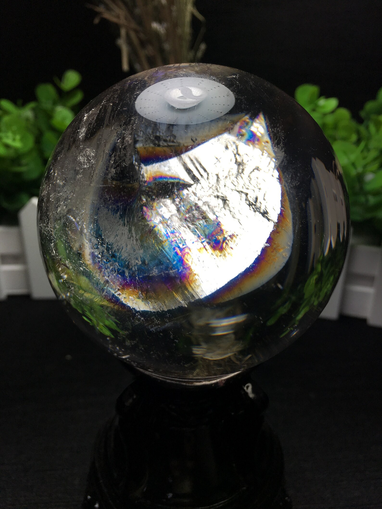 Rare Natural Water Clear Crystal Quartz Sphere /crystal | Etsy