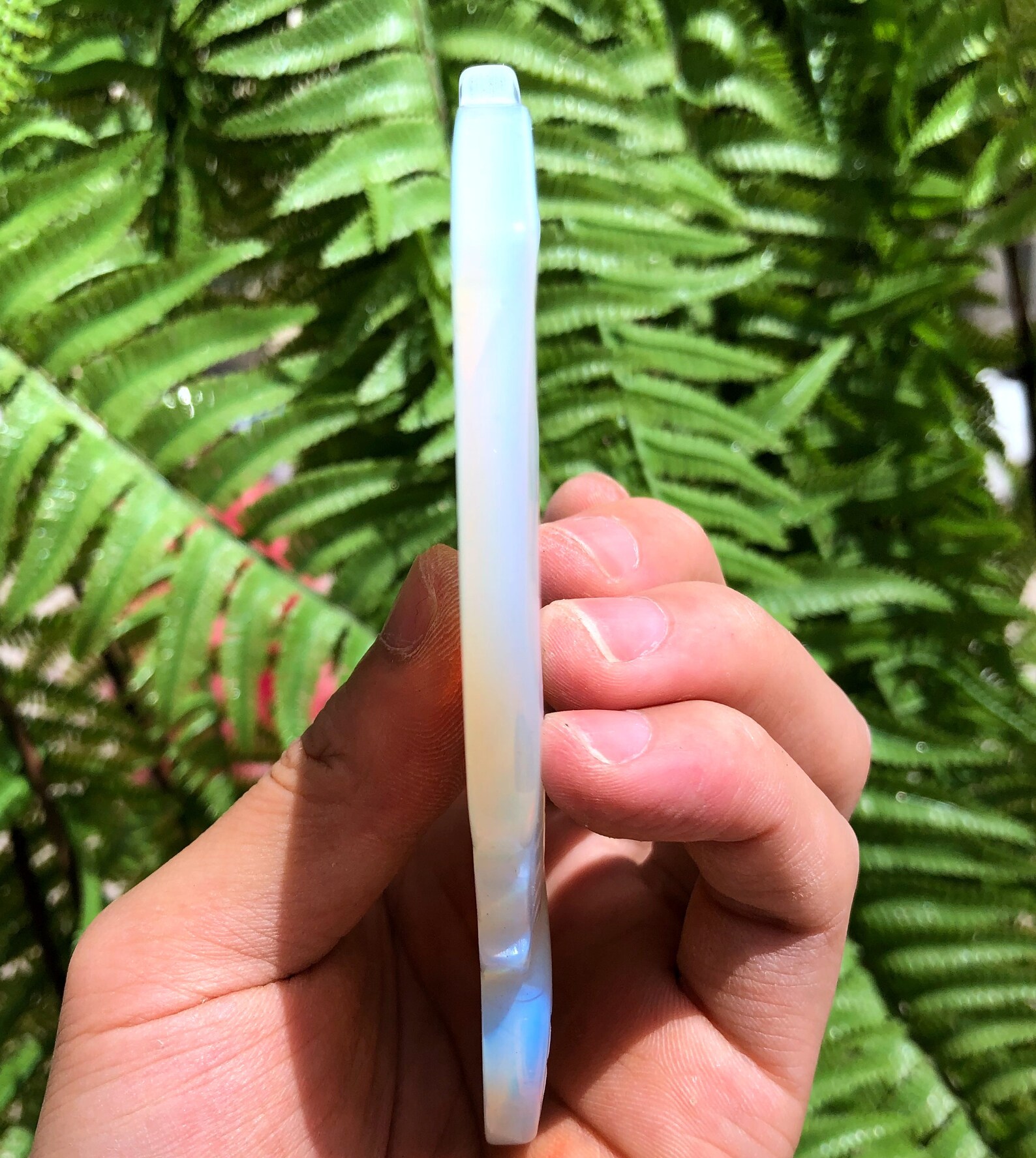 Hand Carved Gold Sheen Opal Crystal Quartz Dragon /large Opal Carved ...