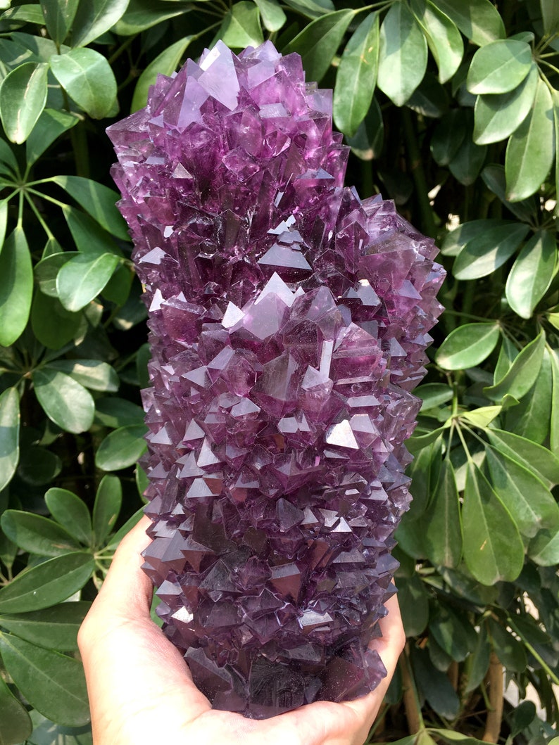 Purple Alunite/alunite Cluster/alunite Crystal/huge - Etsy