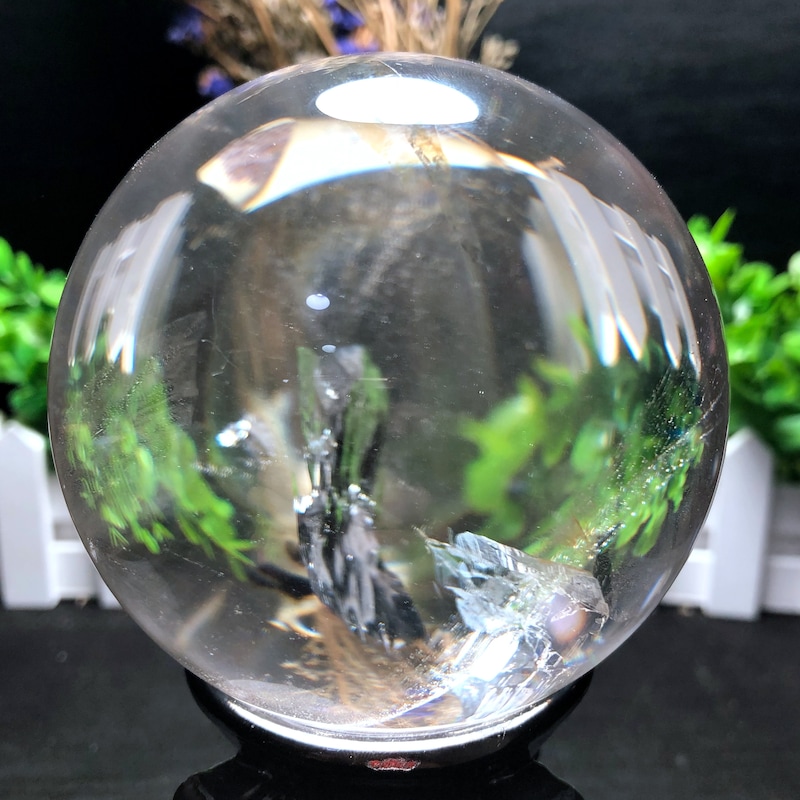 Large Crystal Ball - Etsy