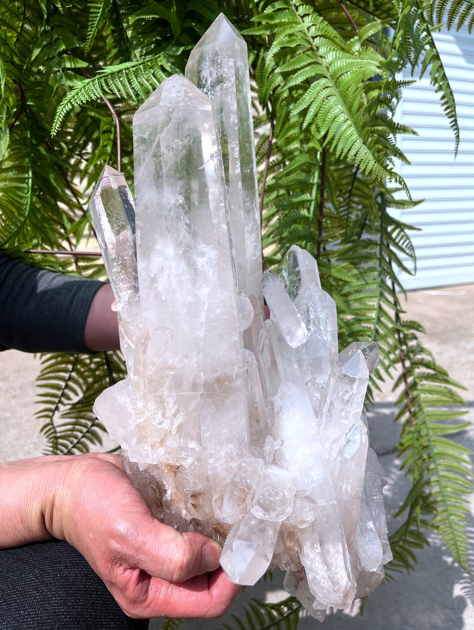 Top Level Transparency Natural Raw Himalaya Clear Abundance Quartz ...
