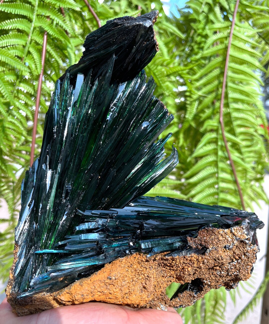Natural Large Rare Vivianite/blue Vivianite/meditation/special Gift ...