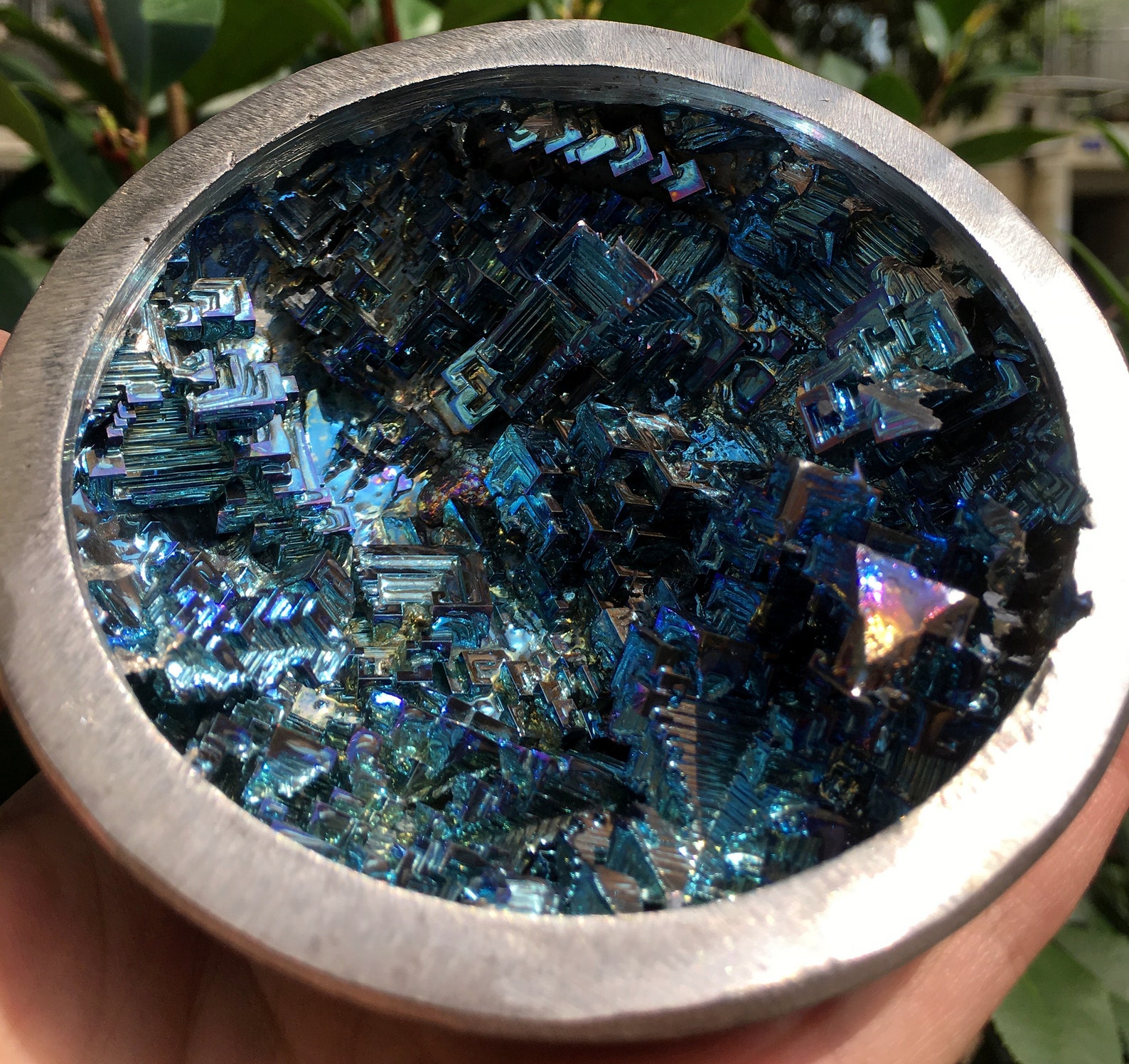Rare Blue Bismuth Ore/rare Metal Blue Gemstone/handmade - Etsy Australia