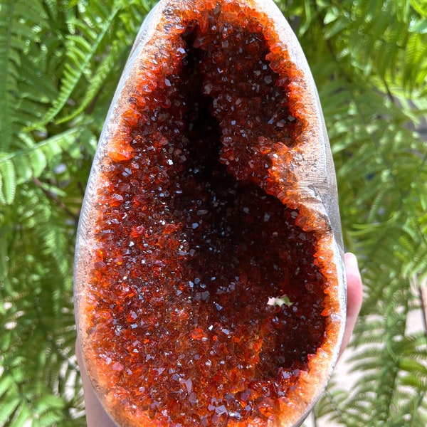 Citrine Geode - Etsy