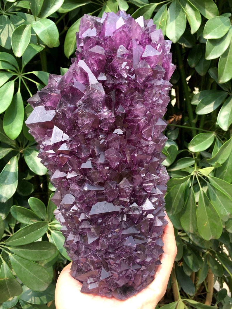 Purple Alunite/alunite Cluster/alunite Crystal/huge - Etsy