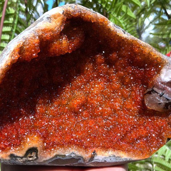 Citrine Geode - Etsy