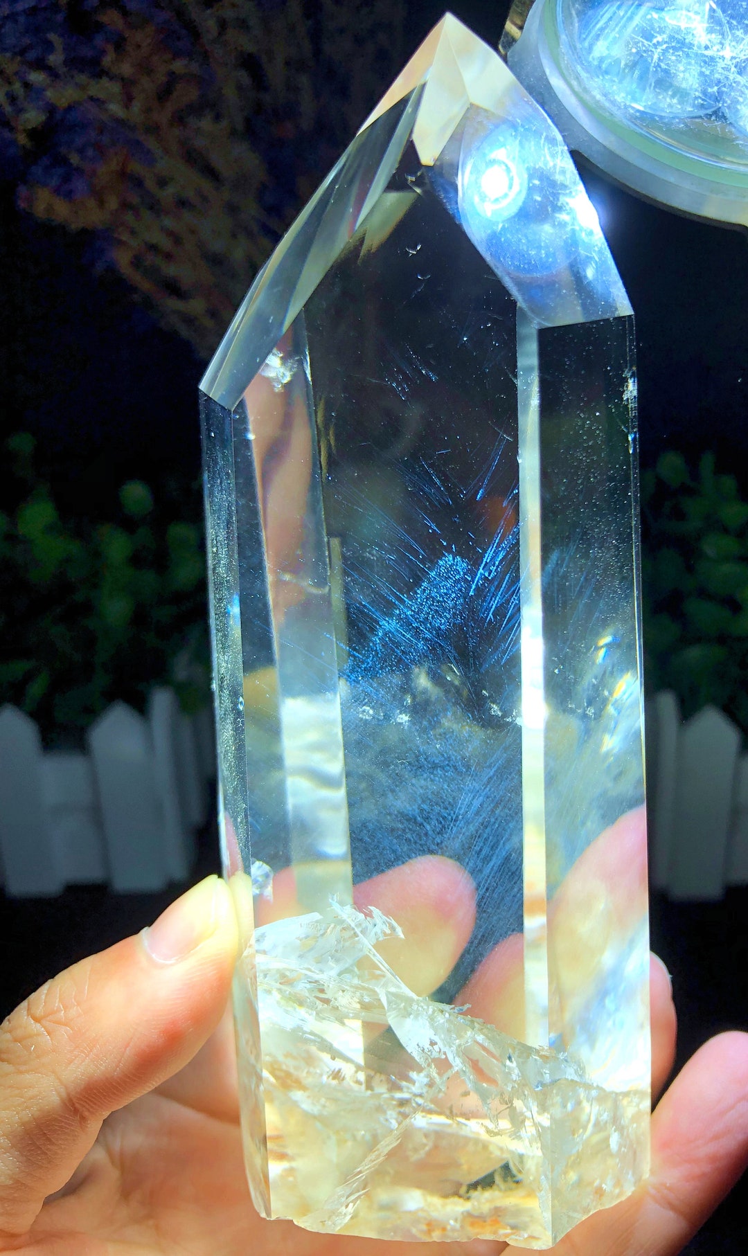 Natural Yellow Citrine Quartz Crystal Generator"blue Needle"/natural ...