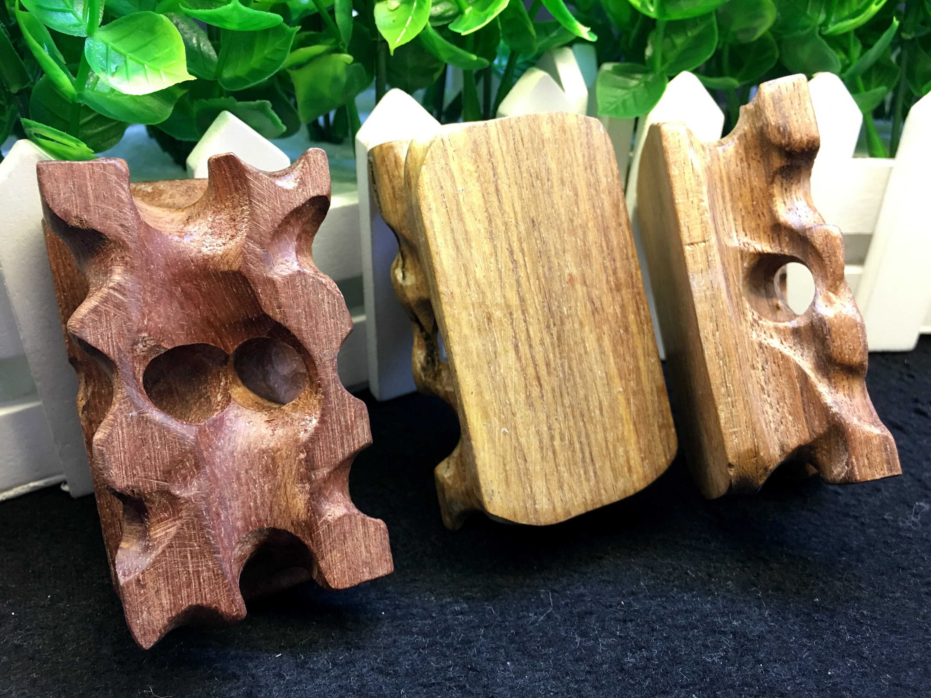 Hand Carved Rectangle Wooden Stand/handmade Wood Base - Etsy