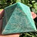 Natural Amazon Stone Pyramid Pyramid/quartz - Etsy