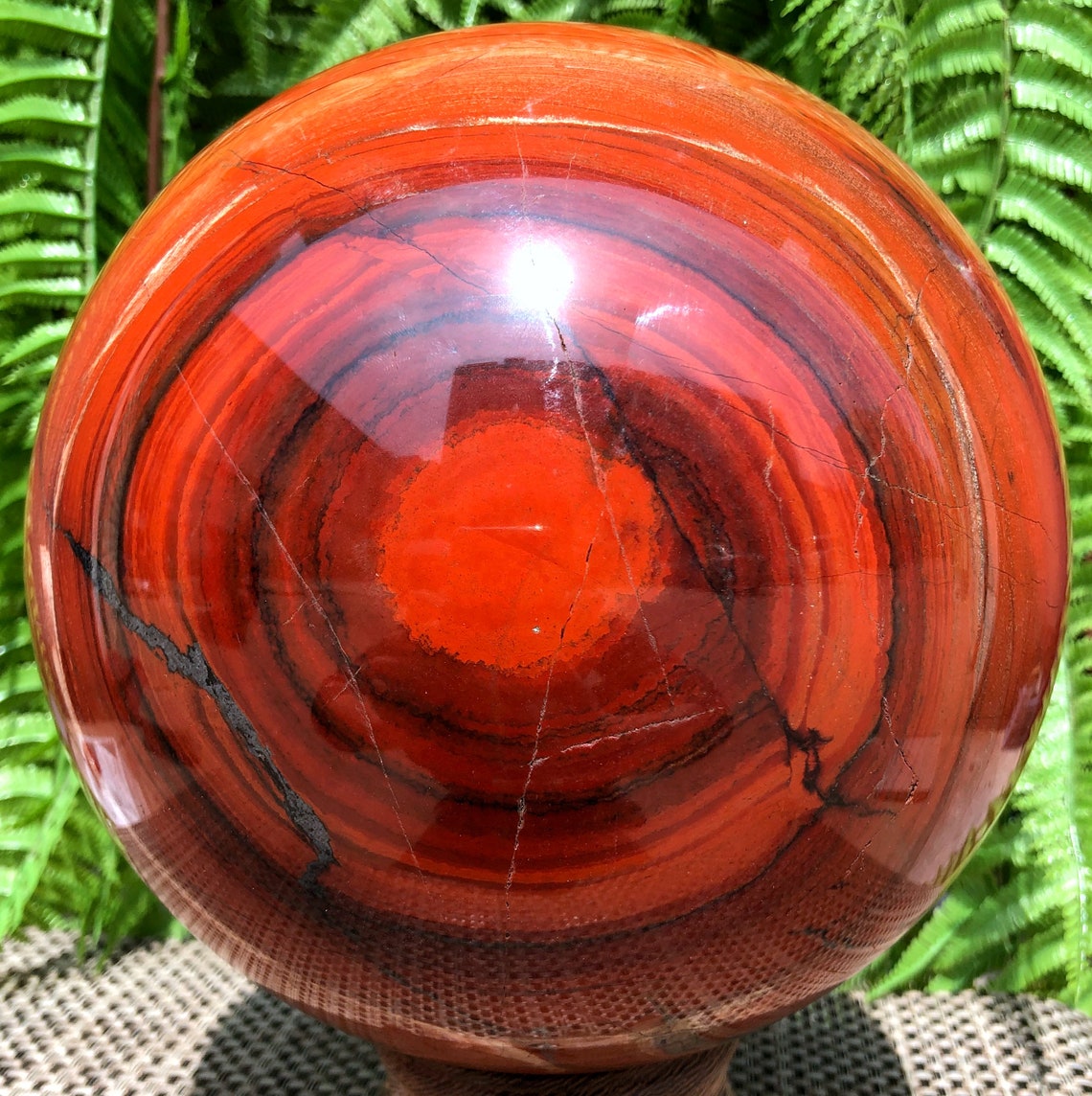 Natürliche rote Jaspis Kristall Kugeln/rot Jaspis Kugel/rot - Etsy.de