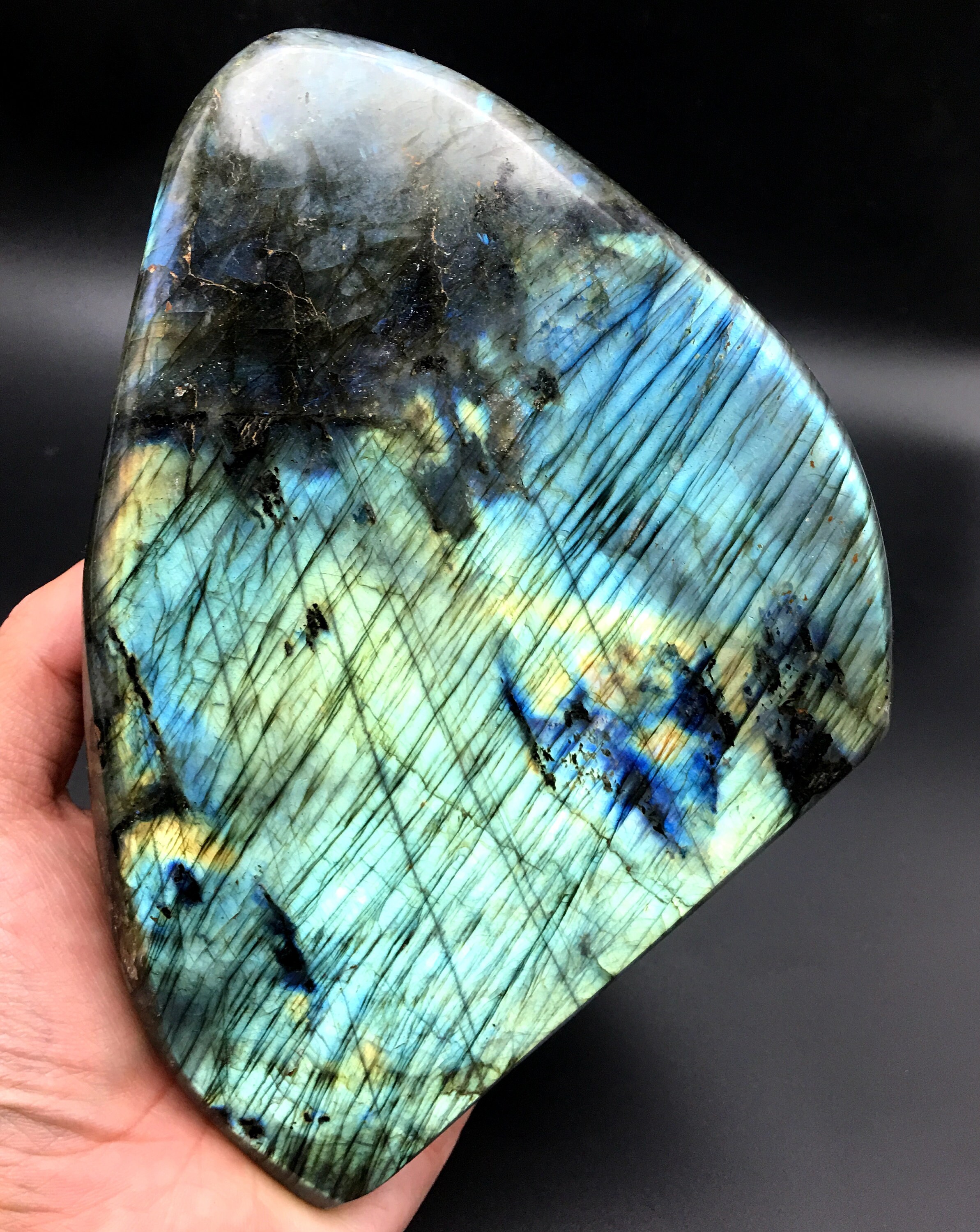Extra Large Labradorite /shiny Polished Labradorite /jewelry/chakra ...