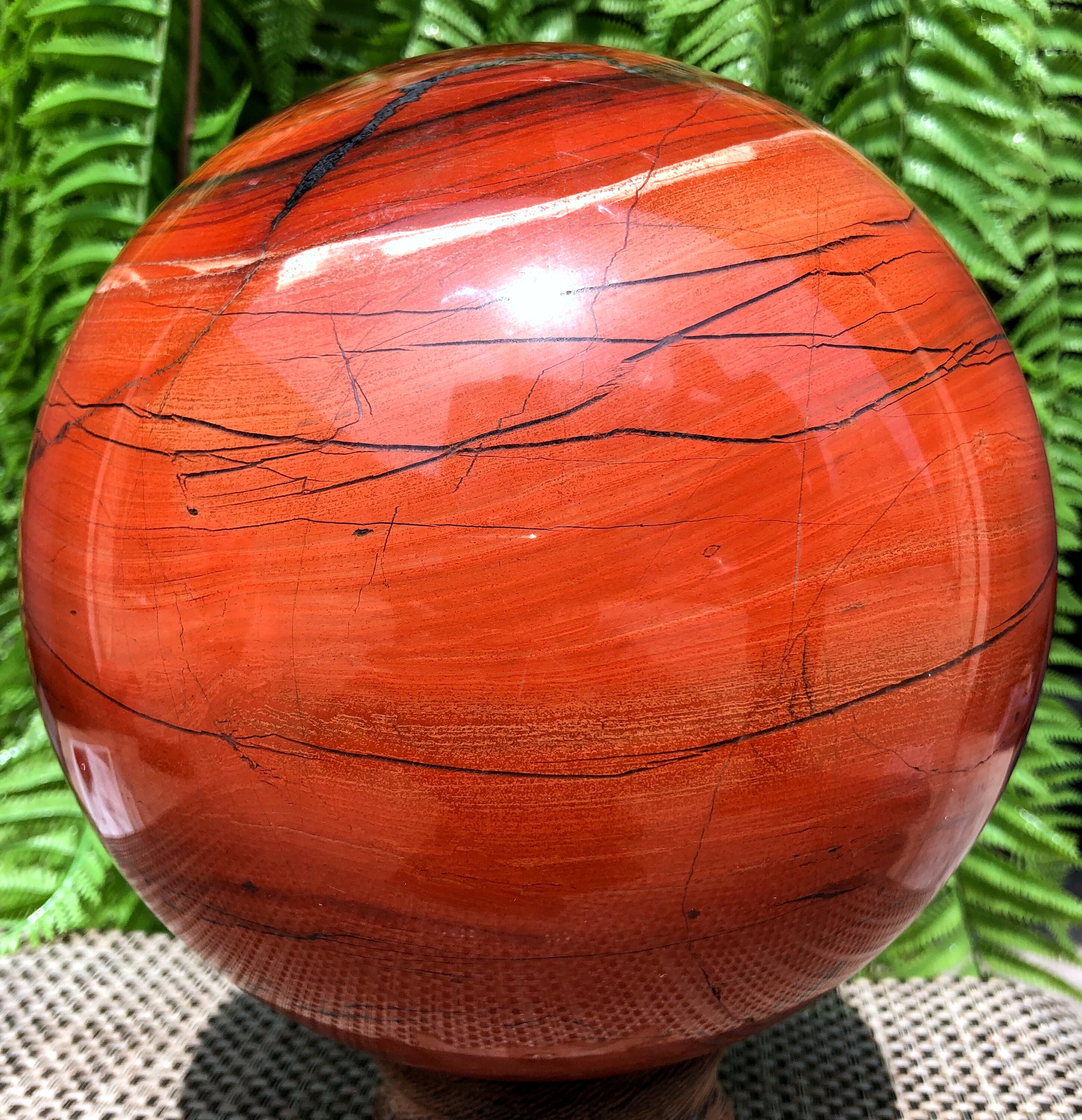 Natural Red Jasper Crystal Balls/red Jasper Sphere/red Jasper Stone ...