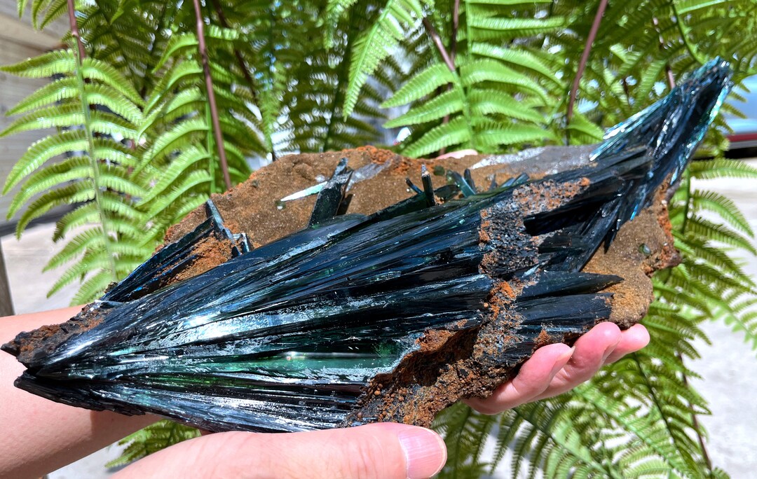 Natural Large Rare Vivianite/blue Vivianite/meditation/special Gift ...