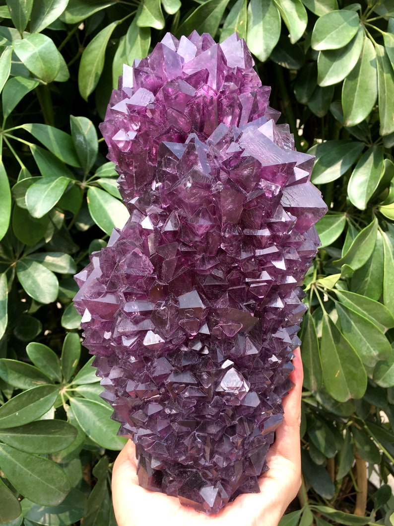 Purple Alunite/alunite Cluster/alunite Crystal/huge - Etsy