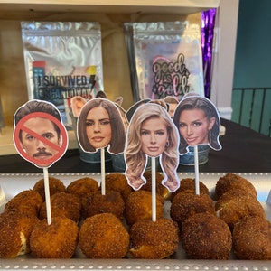 Vanderpump Rules Cupcake Toppers: Bravo TV Party Decorations - Etsy