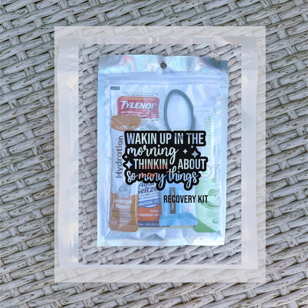Bravo Real Housewives Waking up Recovery Kit Pouches - Bachelorette ...