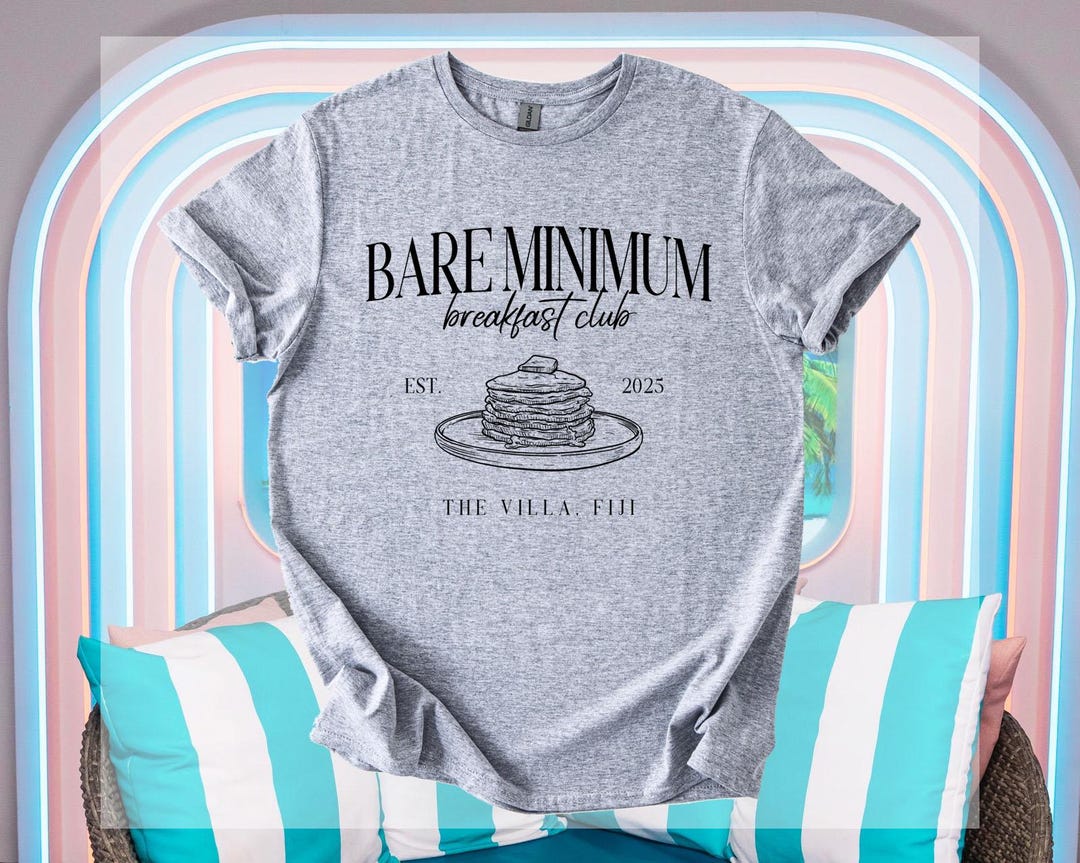 Love Island Bare Minimum Breakfast Club Sweatshirt or T-shirt ...