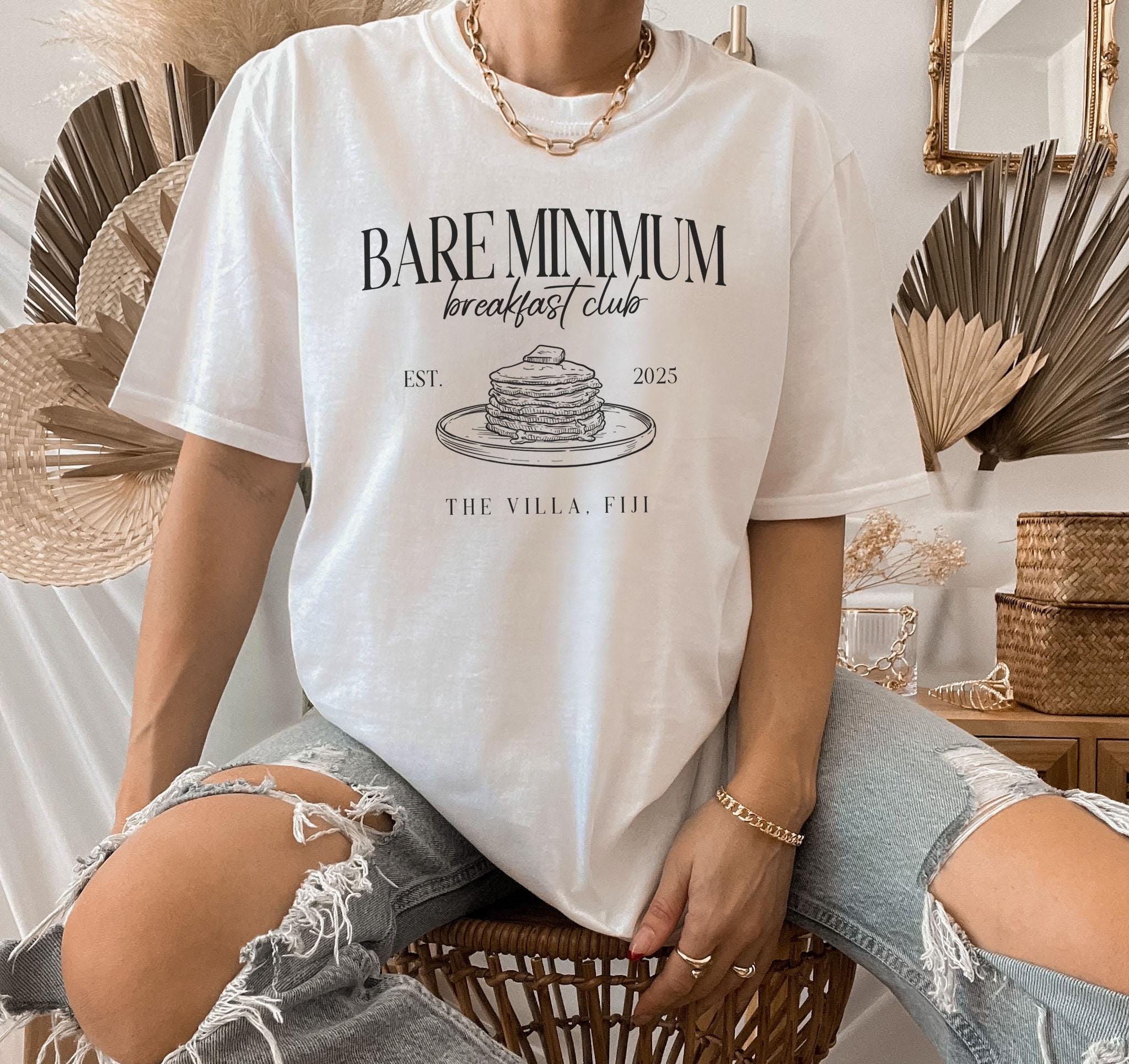 Love Island Bare Minimum Breakfast Club Sweatshirt or T-shirt ...