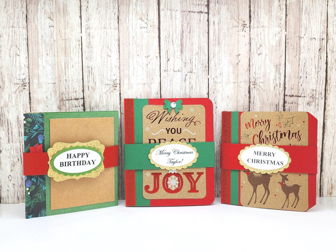 Christmas Mini Gift Card Holder That Pops Up, Christmas Gift Card ...