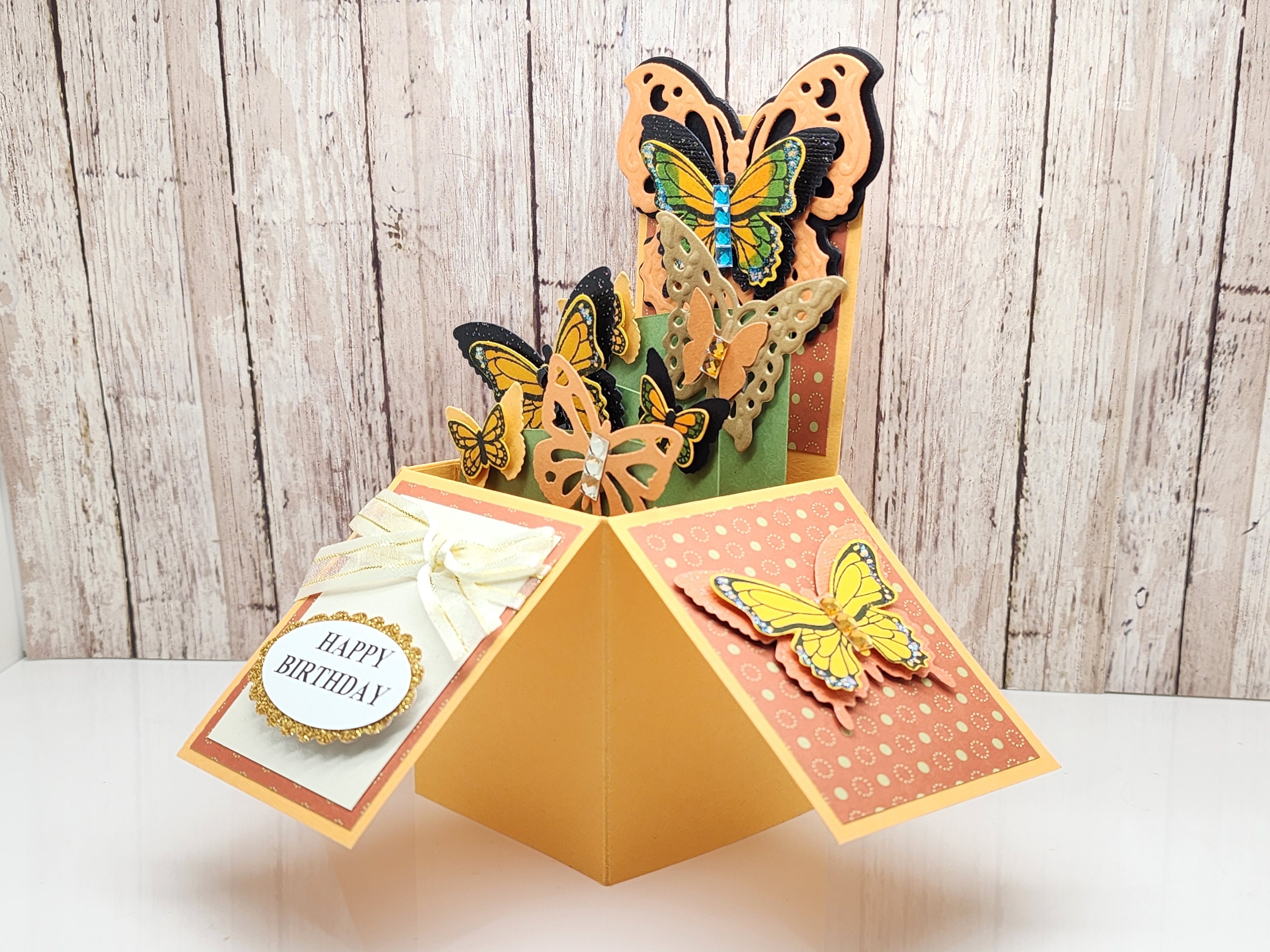 3D Handmade Pop up Card Happy Birthday Card Birthday Card - Etsy