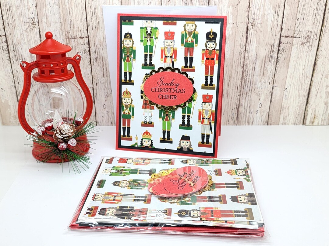 DIY Card KIT Set of 6, Handmade Christmas Cards, Handmade Card, Card ...