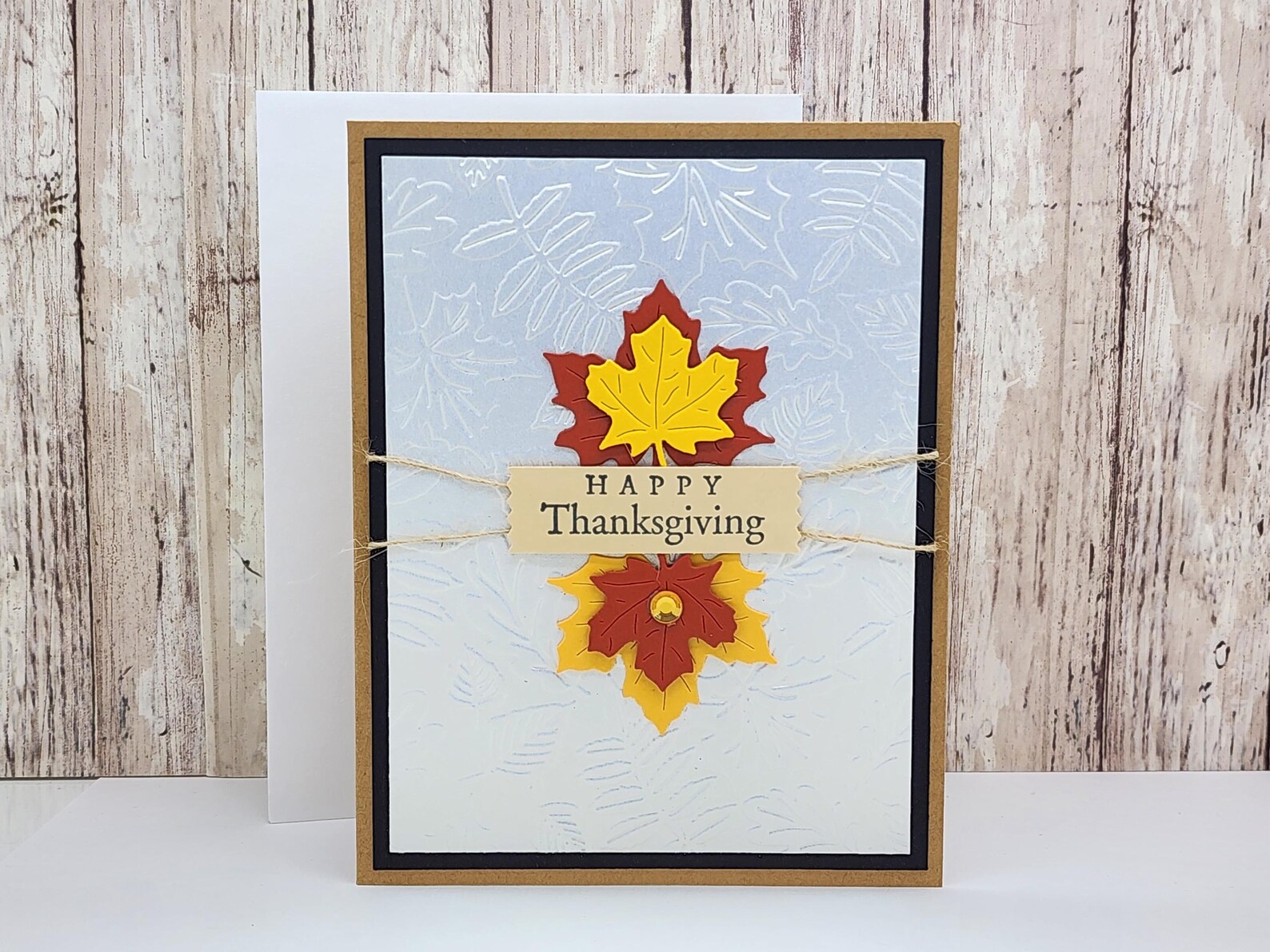 Fall Cards, Handmade Thanksgiving Cards, Handmade Card, Card Kit, DIY ...