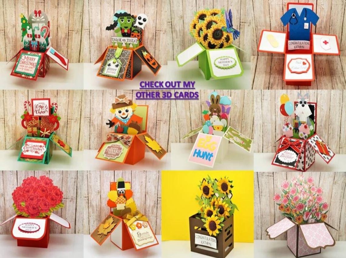 Fall Card KIT, Handmade Thanksgiving Cards, Handmade Card, Card Kit ...