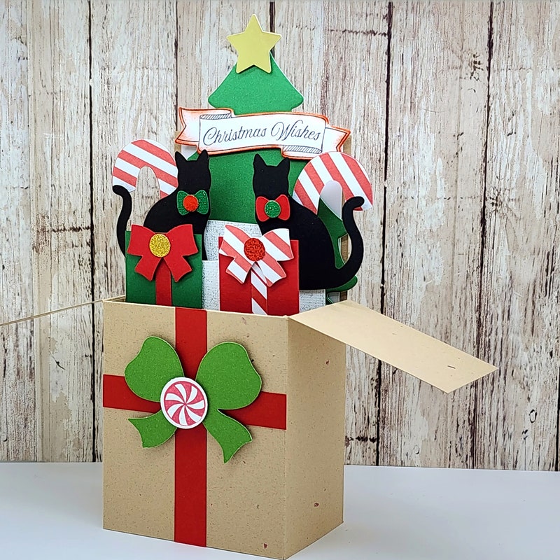 3d Christmas Card - Etsy