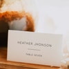 Minimalist Buffet Card Template Buffet Cards Modern Wedding Buffet ...