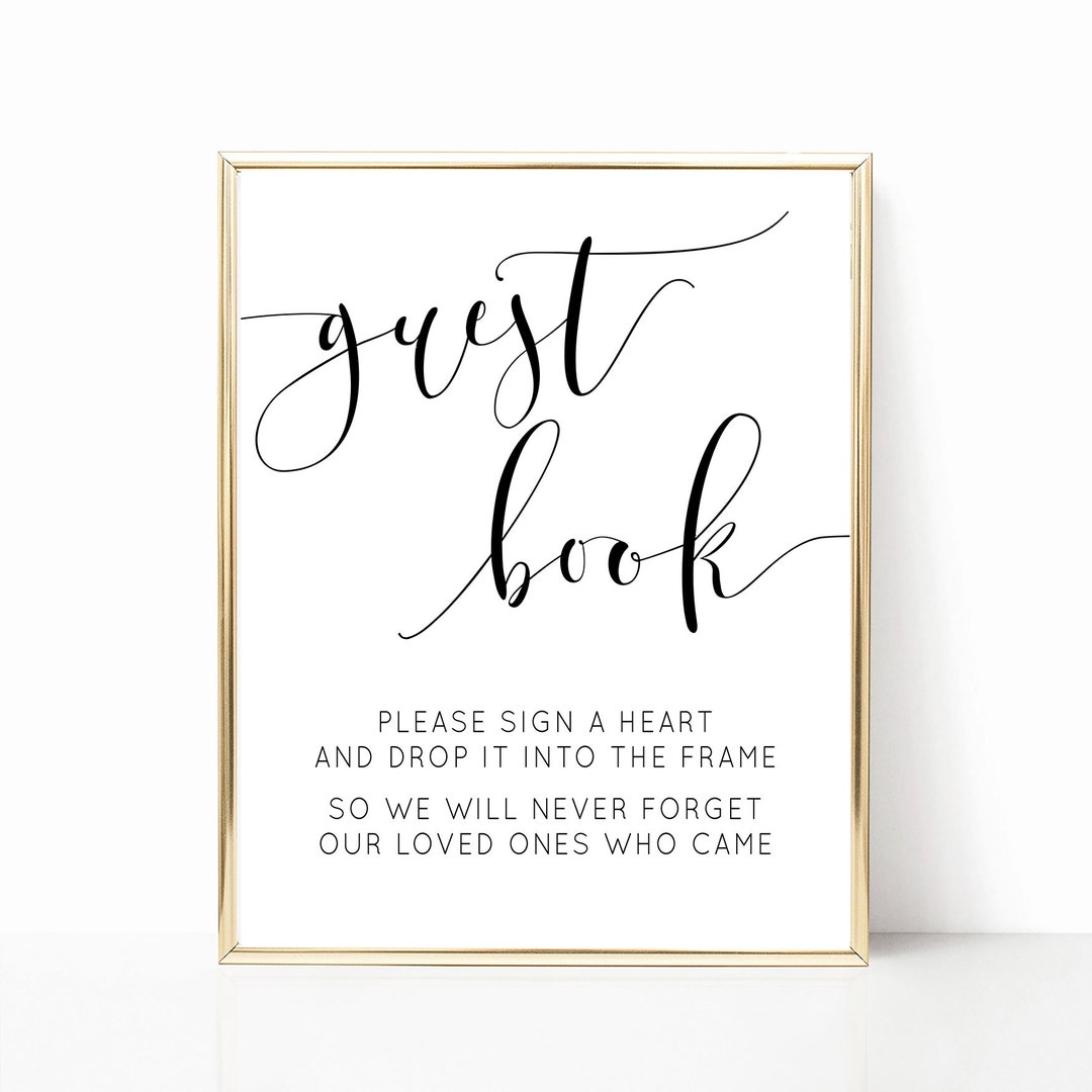 Please Sign A Heart Sign - 8x10 - JPG - 01 - Etsy