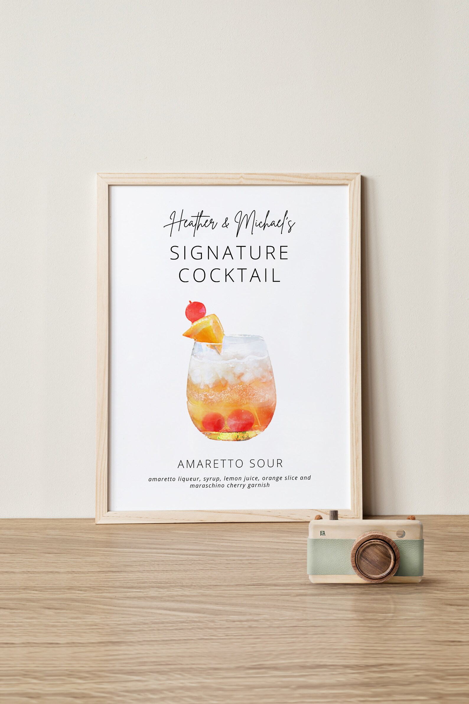 Couples Signature Cocktail Sign Printable Signature Drink - Etsy