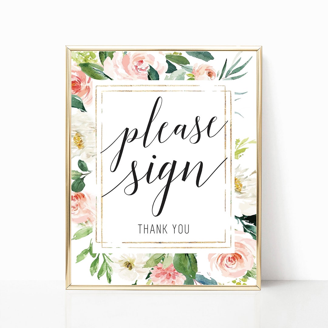 Please Sign Please Sign Our Wedding Sign Wedding Signs - Etsy Canada
